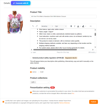 Yoycol: Print On Demand & Drop Shipping Service for E-commerce